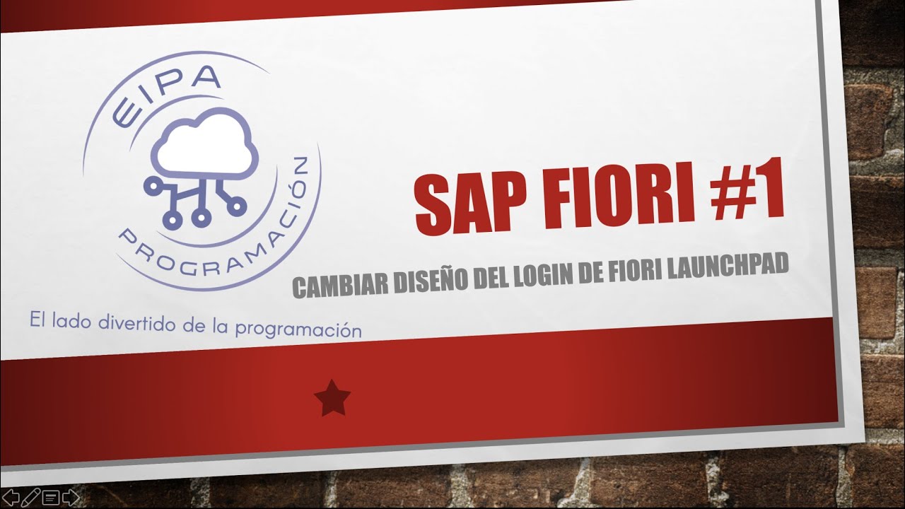 SAP FIORI #1: Cambiar diseño del login de Fiori launchpad - YouTube