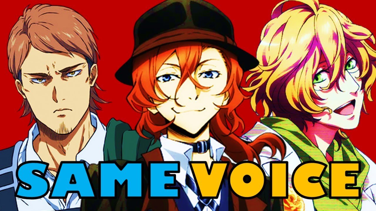 [Chuuya Nakahara] Japanese Voice Actor In Anime & Games Roles [Kishou ...