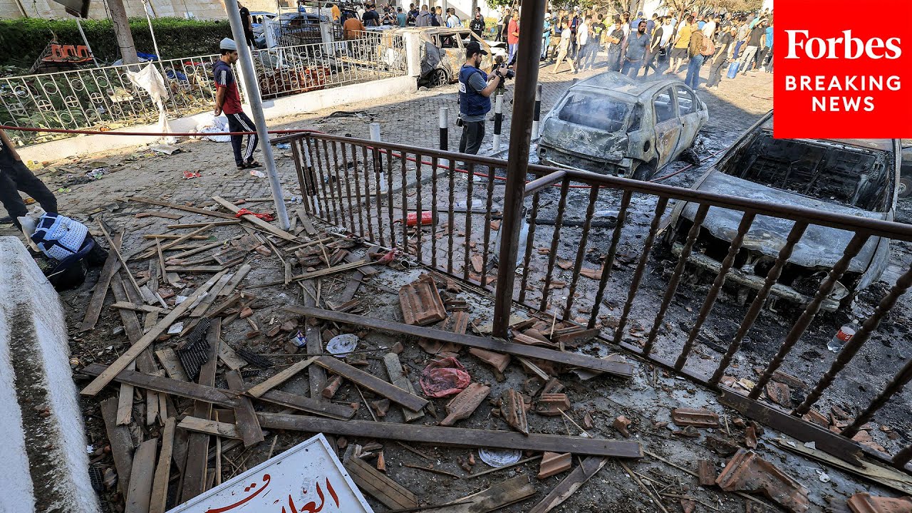 'Israel Is Not Responsible': Dem Senator Discusses Hospital Blasts ...