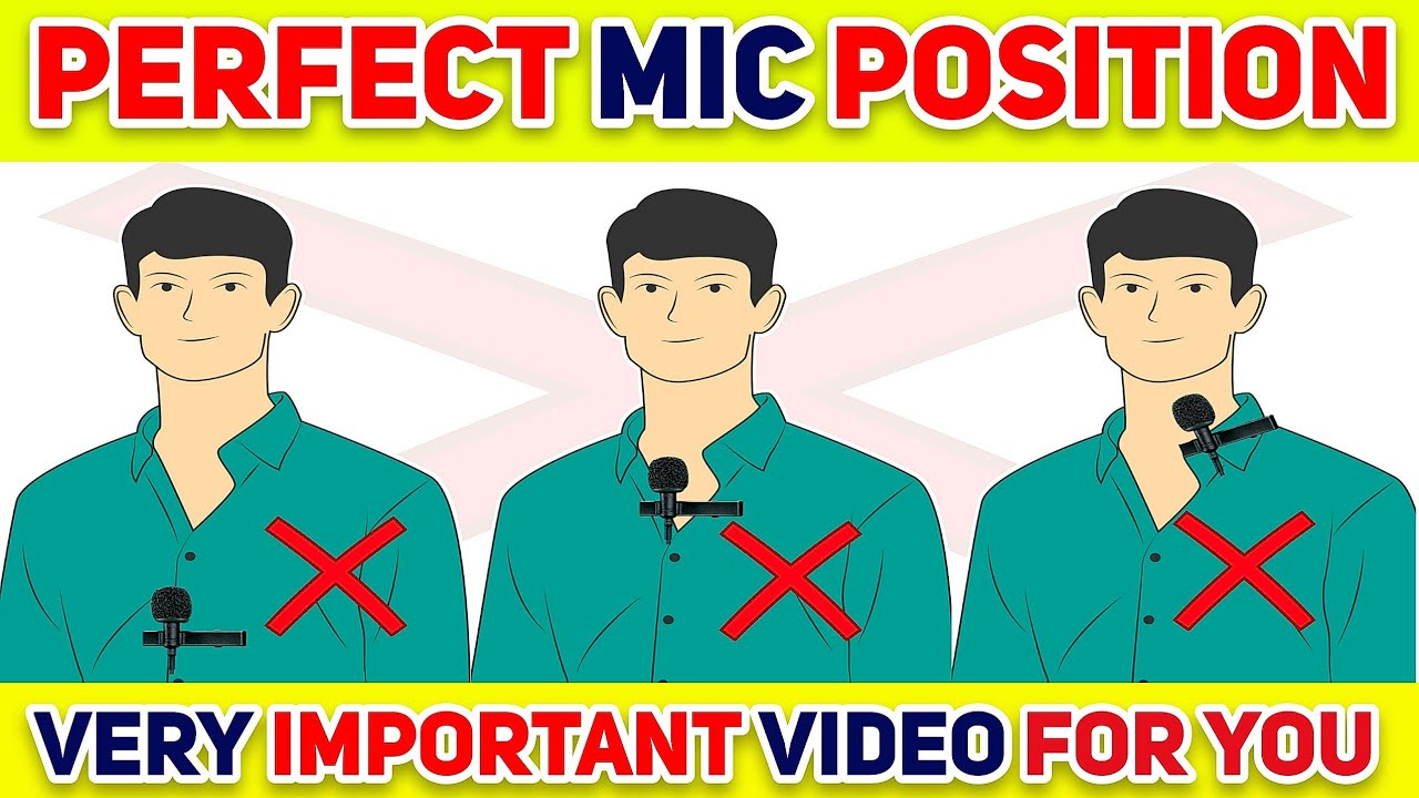 Best voice recording idea about mic position | - YouTube