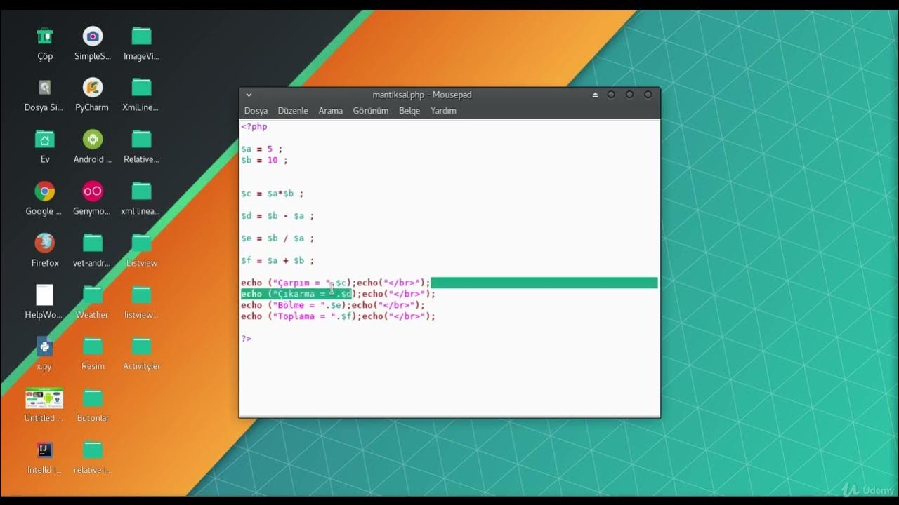 Kapsamlı Android Programlama - Bölüm 9: PHP & MySQL Eğitimi | Ders 57 ...