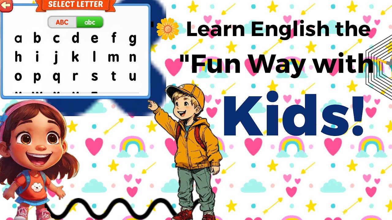 Learn English the Fun Way with Kids! 🤸‍♂️ - YouTube