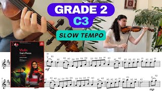 Grade 2 - C3: "Lady Meng Jiang" Chinese Trad. ABRSM Violin 2024 | Slow ...