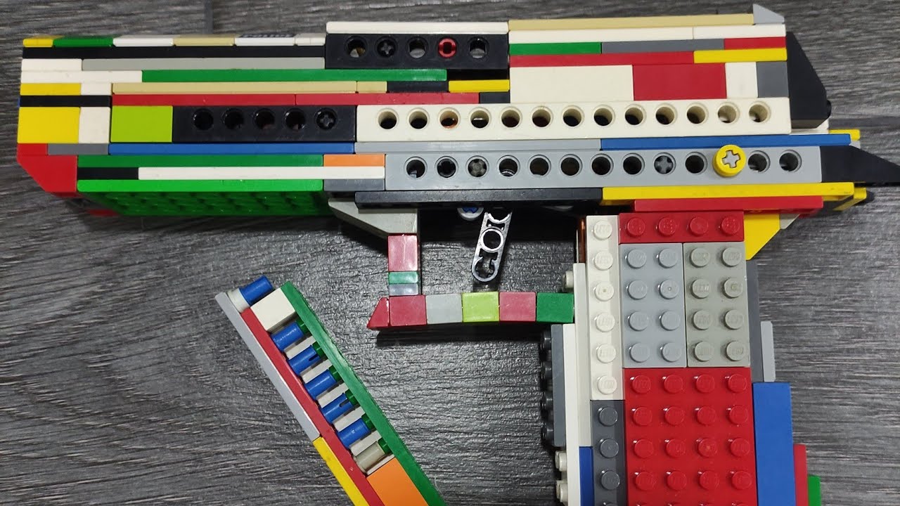 Lego Deagle RBG Review! (CookiesLegoGuns) - YouTube