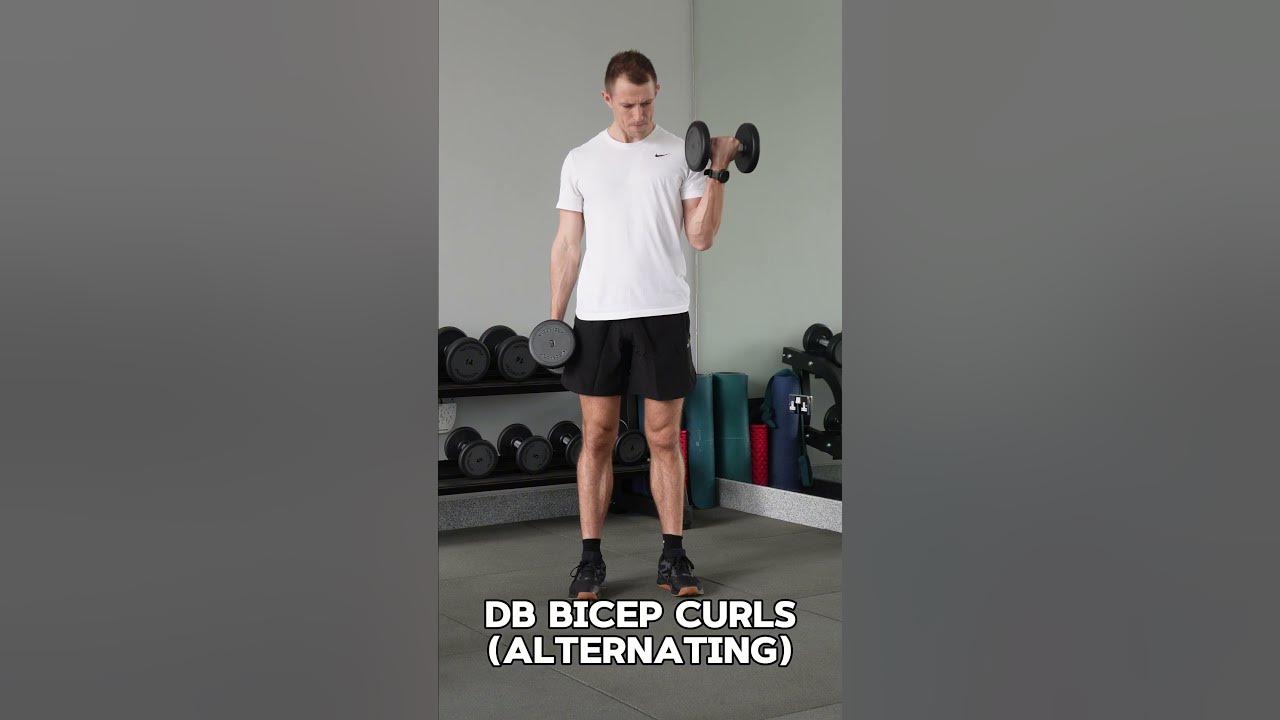 DB Bicep Curls (Alternating) - YouTube