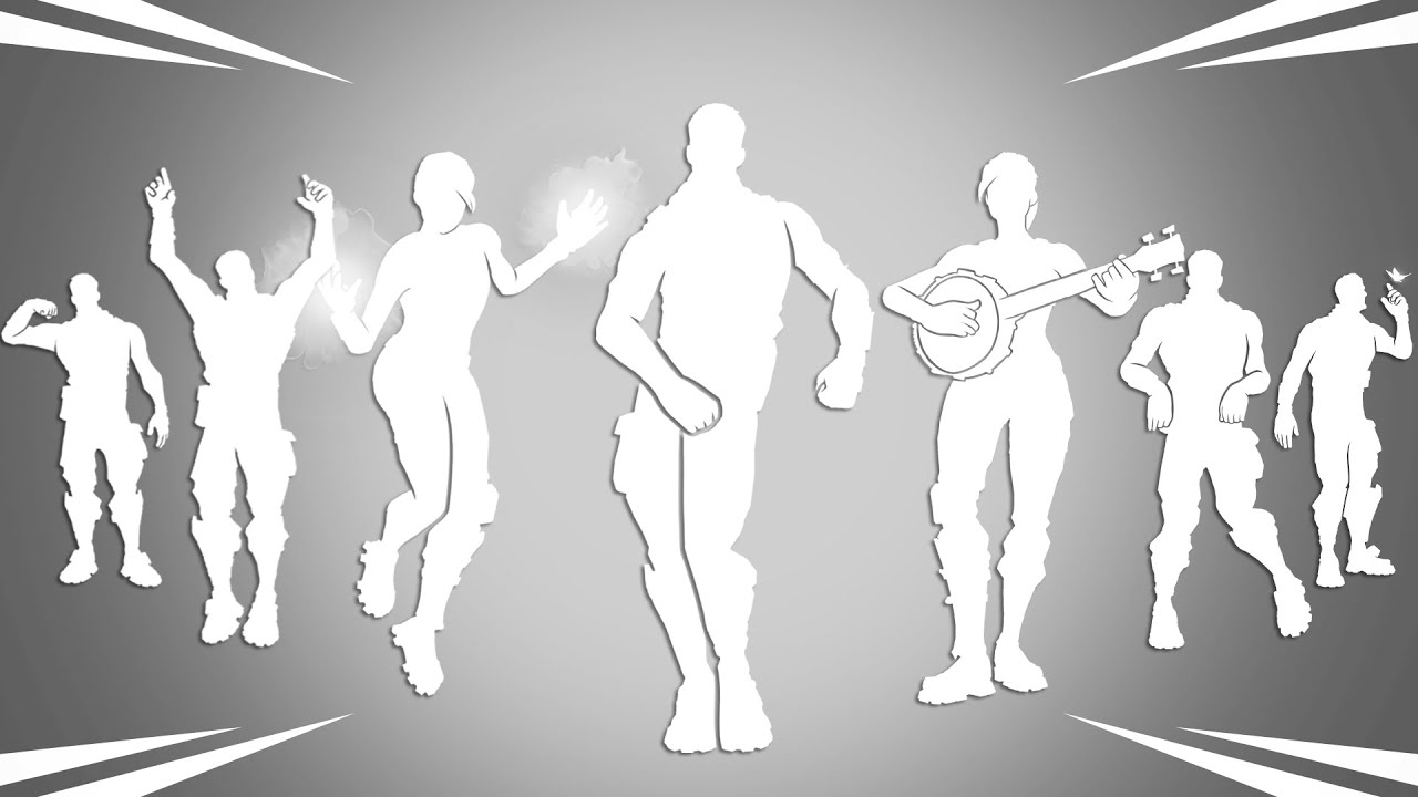 Top 25 Fortnite New Skins Witn New Dances & Emotes Best Music! (Jiggle ...