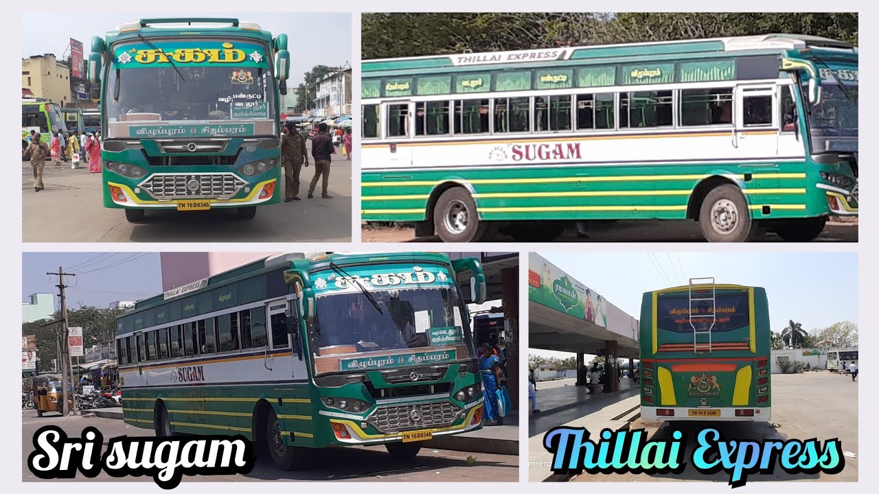 🥰🥳SRI SUGAM BUS SERVICE VILLUPURAM-CHIDAMBRAM 🥰🥳(🔥THILLAI EXPRESS🔥)# ...