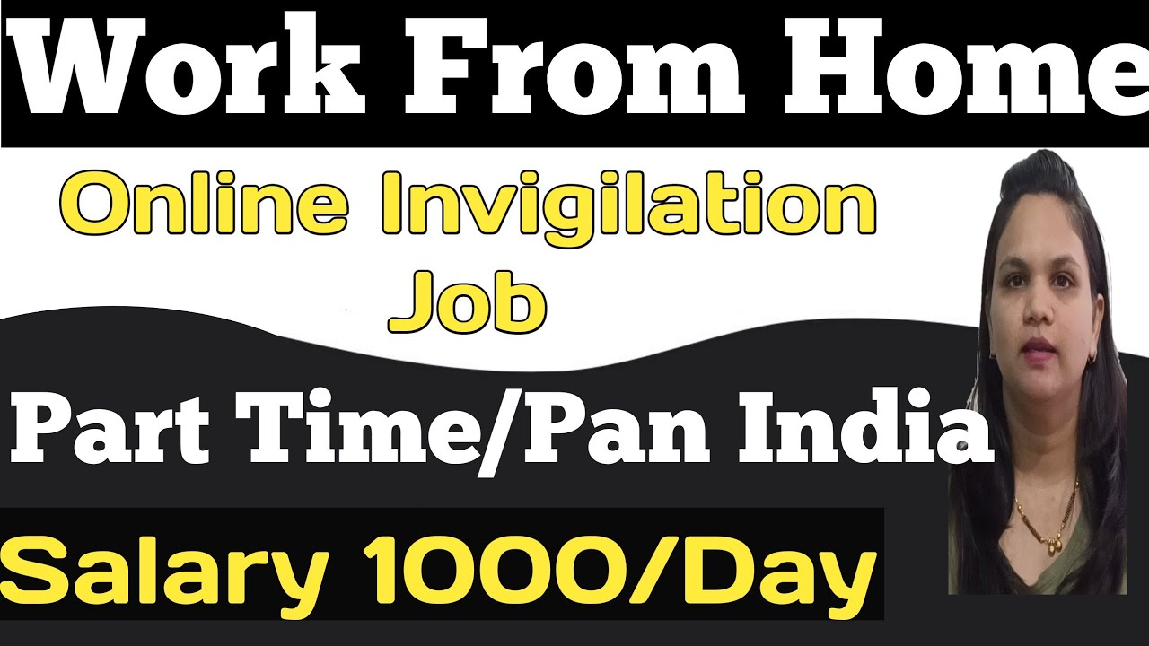 Online Invigilation Job || Work from home || Jobs for Freshers|| - YouTube