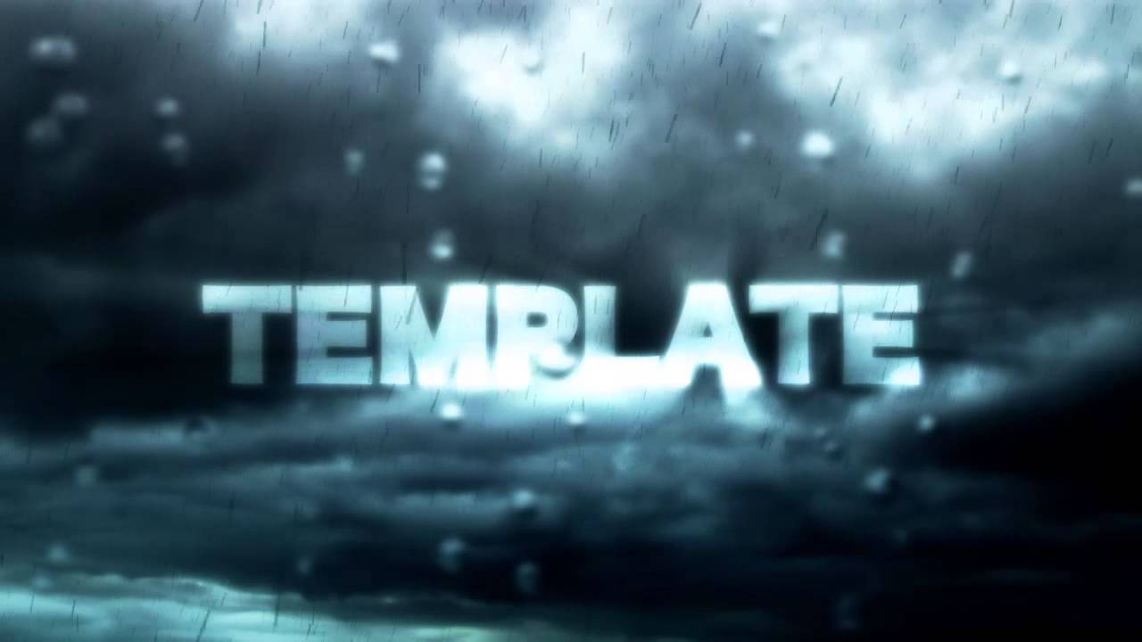 Free After Effects Storm Intro Template |HD| -by Merunemos - YouTube