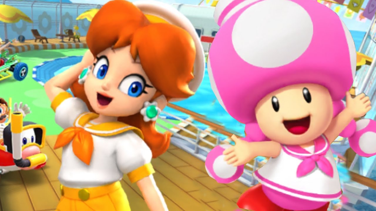 Mario Kart Tour | Princess Daisy Race Car | Mii Cup Gameplay Part 3 ...