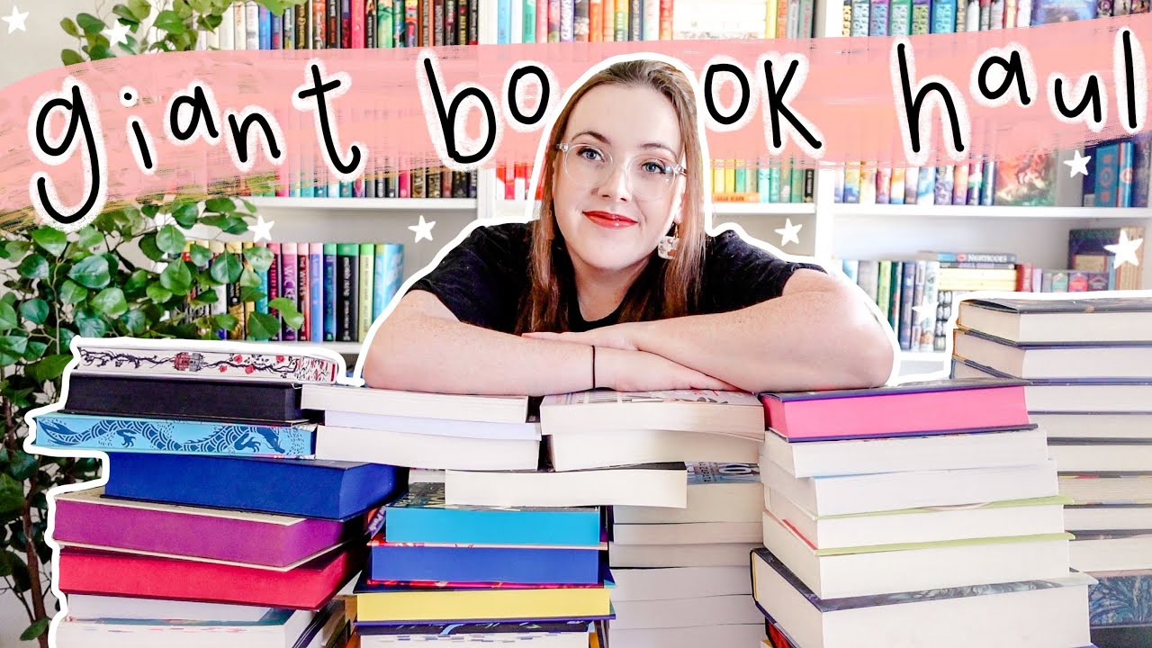 GIANT (75+) BOOK HAUL | again.. i know, again.. - YouTube