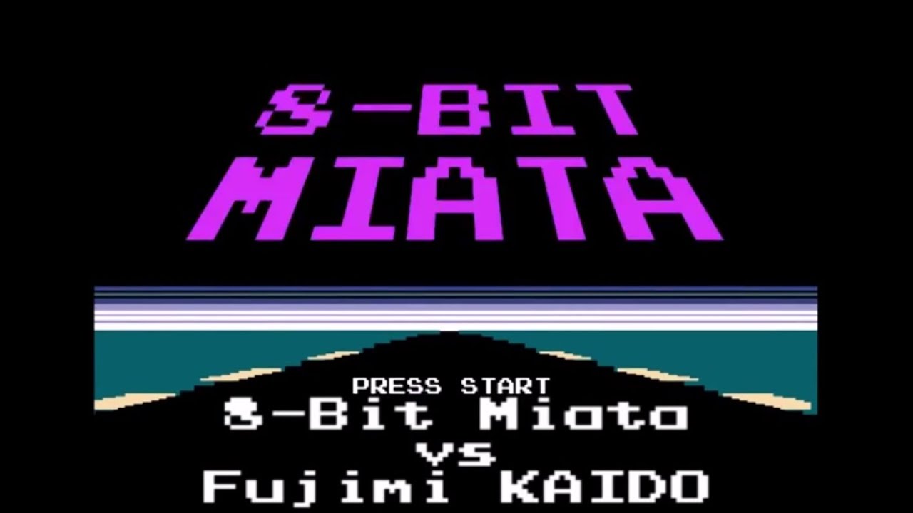 8-BIT MIATA vs FUJIMI KAIDO (New Down Hill) - YouTube