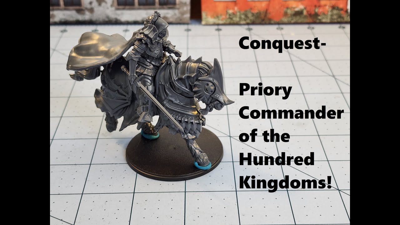 Conquest- The Priory Commander charges into battle! - YouTube