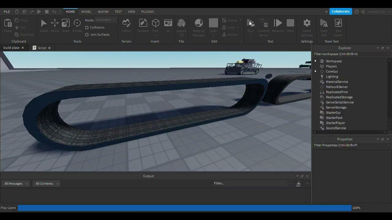 moving tank tracks - YouTube