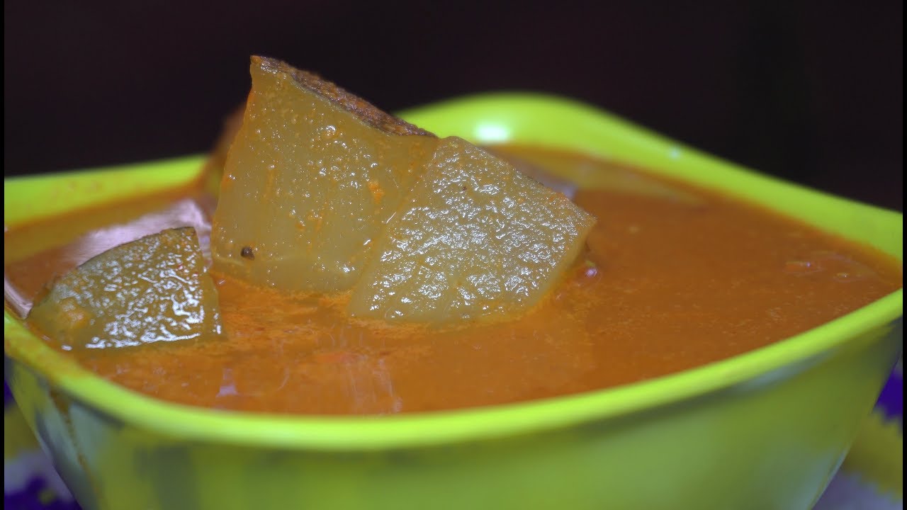 ತುಳು Cucumber Curry ತೌತೆ ಪುಲಿಕೊದ್ದೆಲ್ Thouthe Pulikoddel Tulu ...
