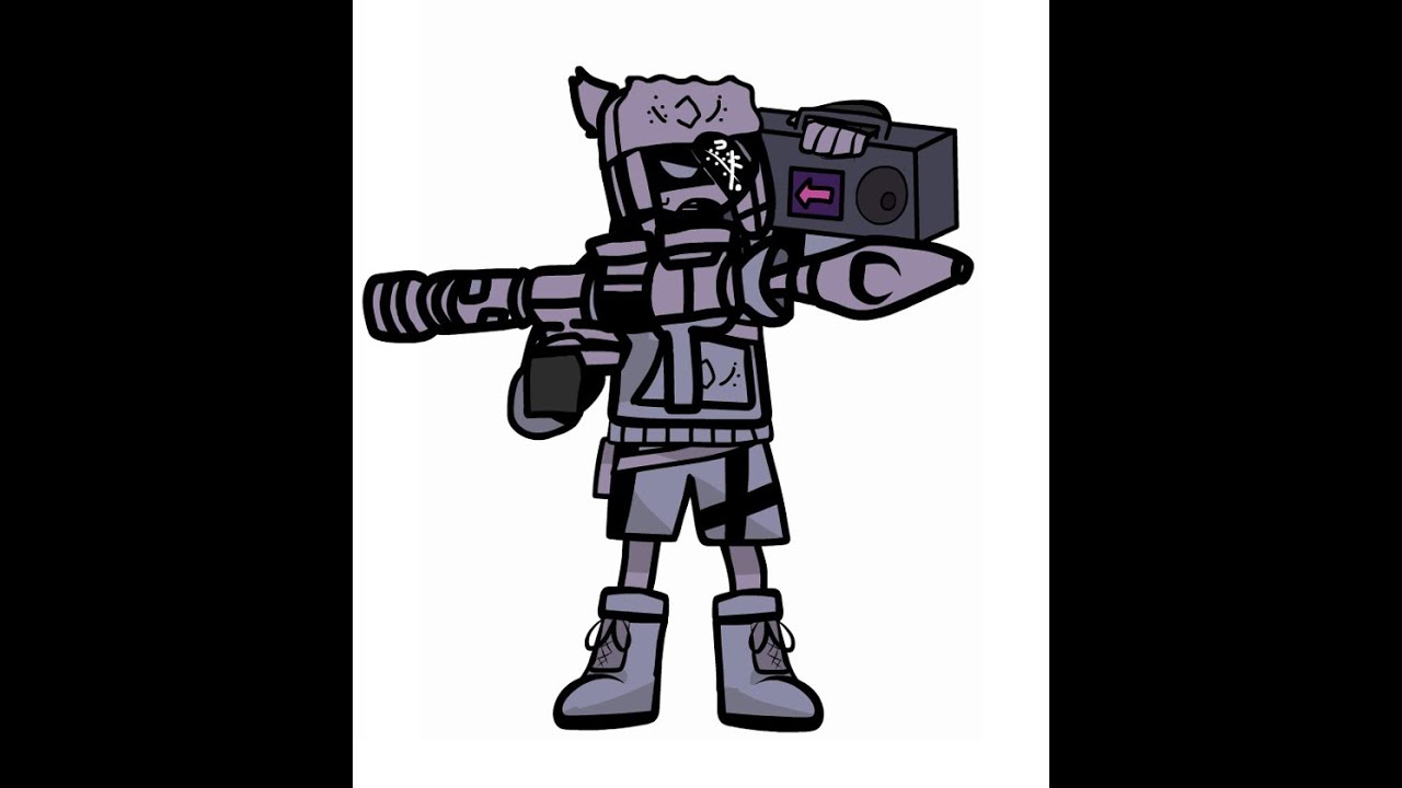 프나펑: 루브 마이너스 스킨 모드 ([FANMADE] Minus Ruv) - YouTube