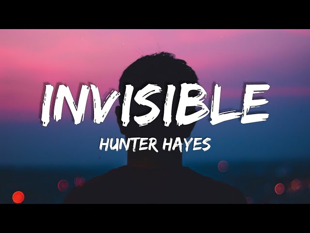 Hunter Hayes Invisible Album Cover