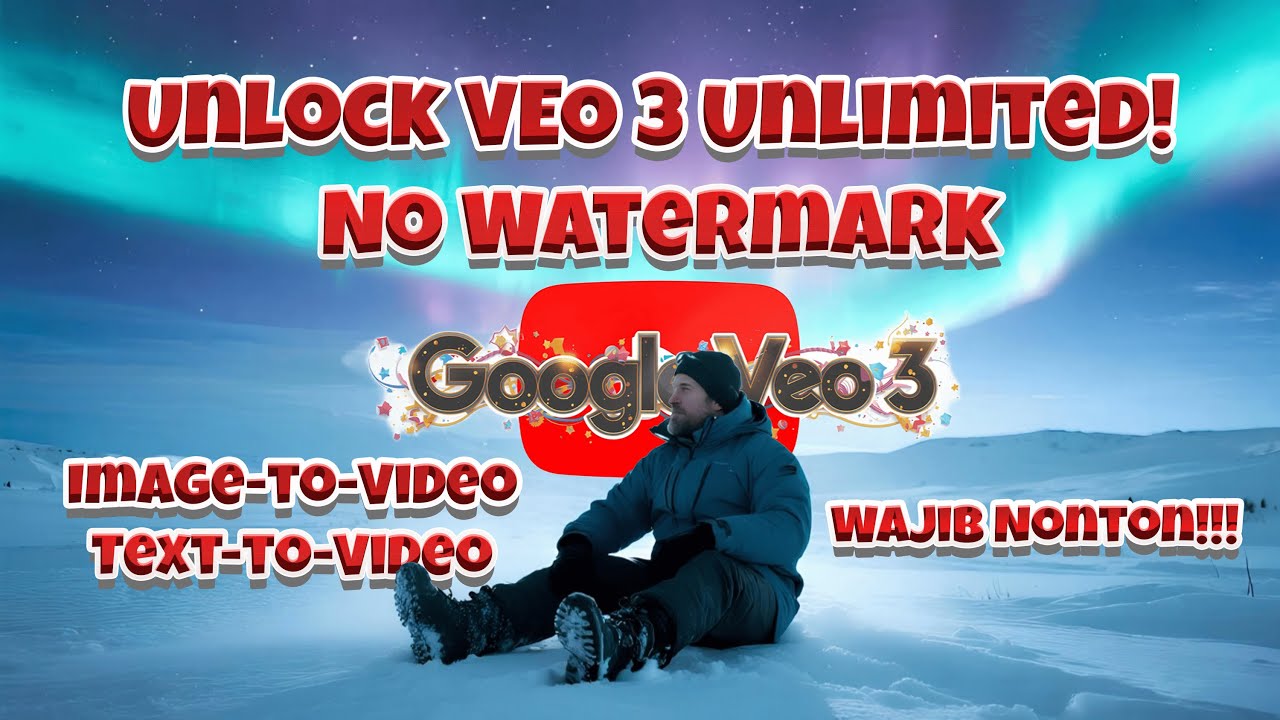 Tutorial VEO 3 Unlimited Tanpa Watermark | Image to Video & Text to ...