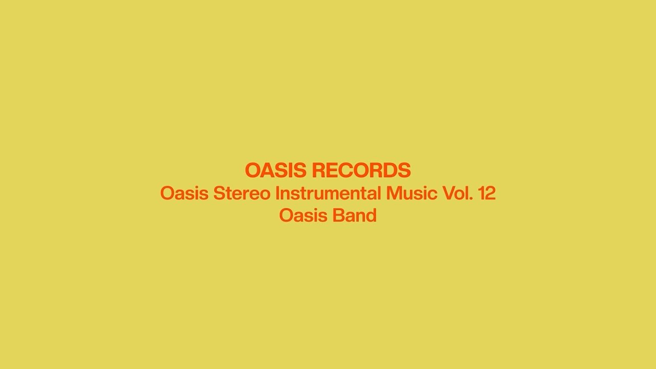 Oasis Stereo Instrumental Music Vol.12 by Oasis Band(1970)ㅣ Original ...