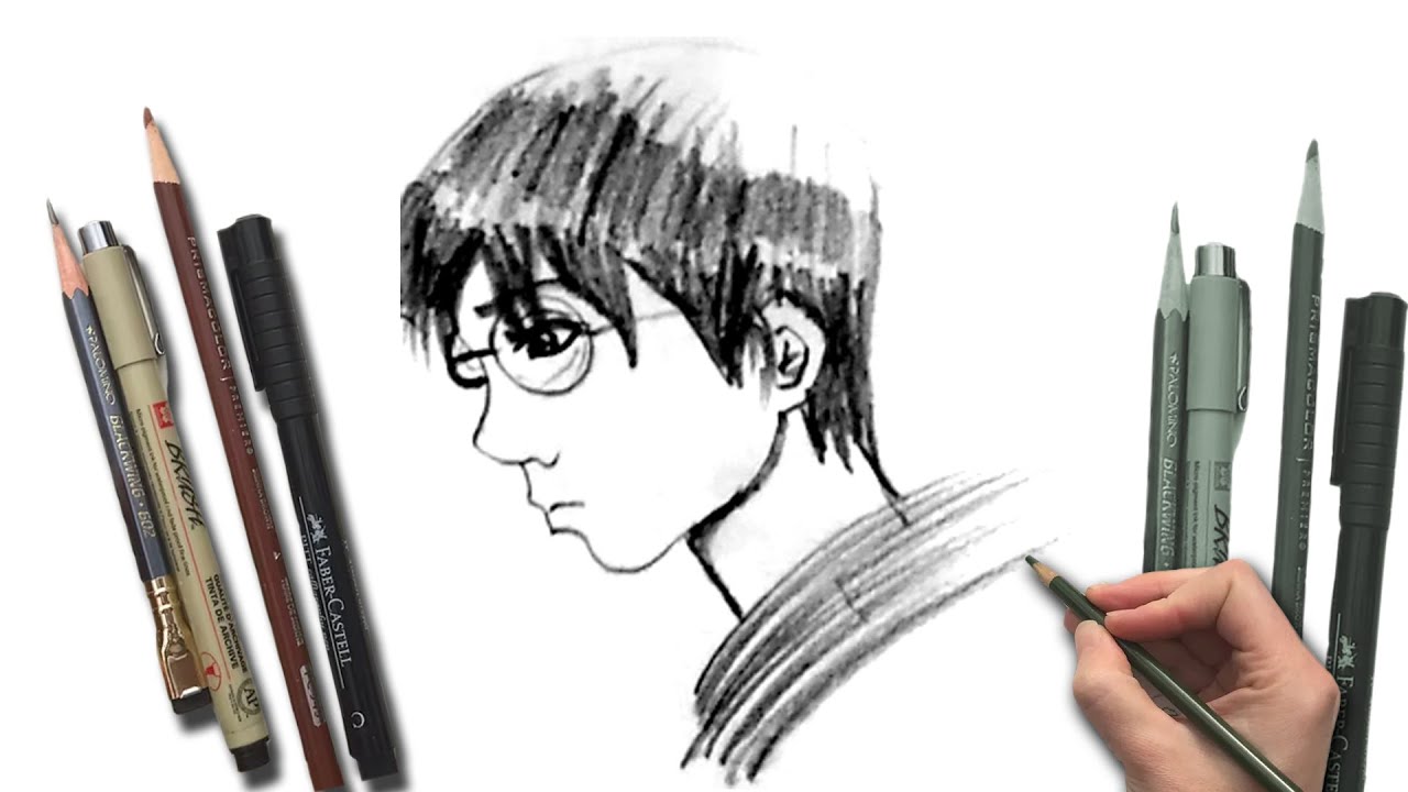 How to Draw Realistic Boy's Easy Step by Art Drawing Tutorial - YouTube