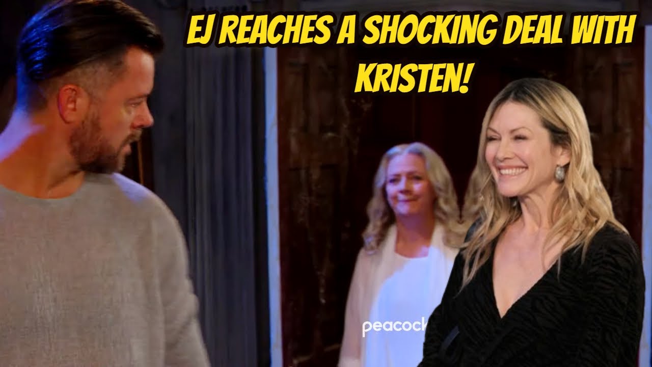EJ's shocking discovery prompts a devil's pact with Kristen! | Days of Our Lives Spoilers | 2025 ...