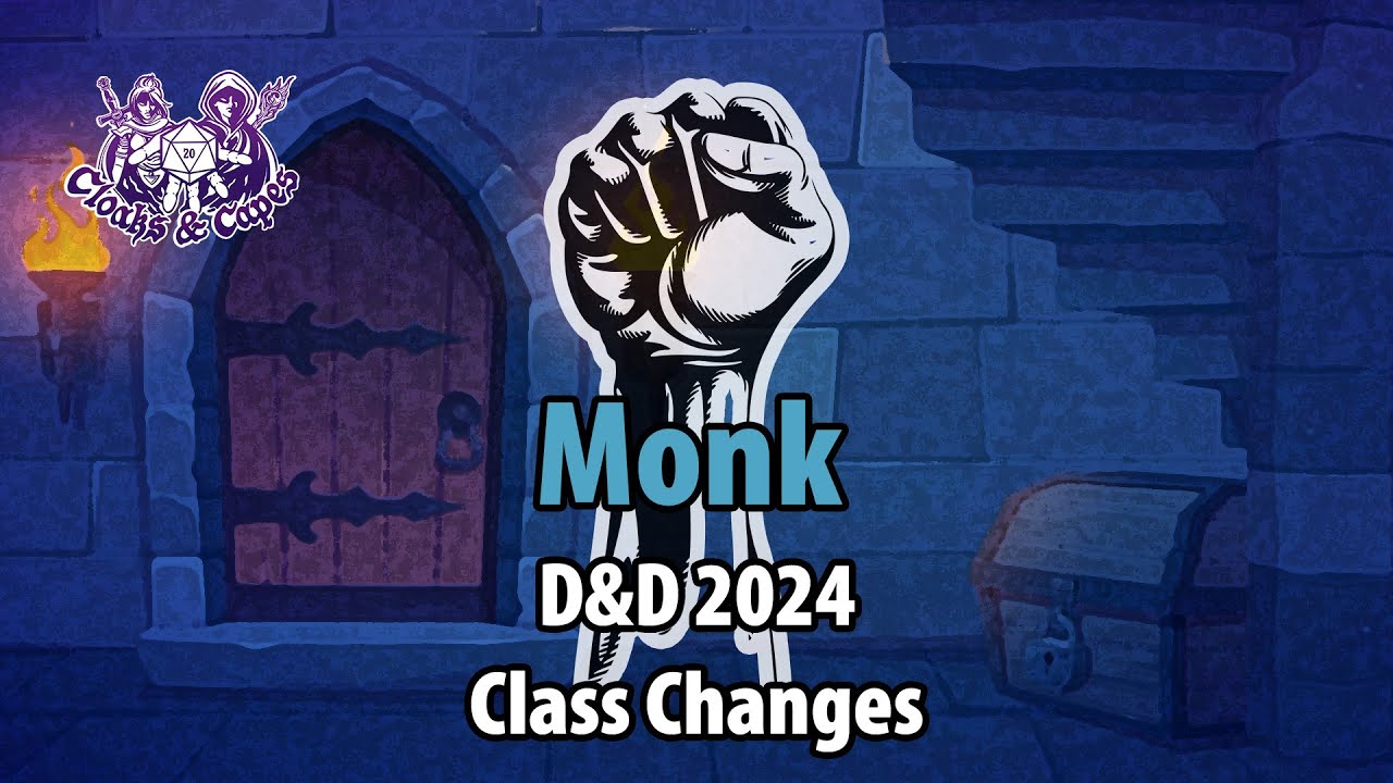 Monk in D&D 2024: So Many Focus (Ki) Points - YouTube