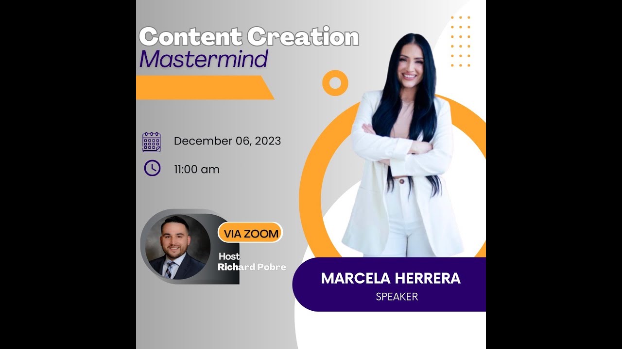 Content Creator Mastermind - The Home Girl Home Marcela Herrera - YouTube