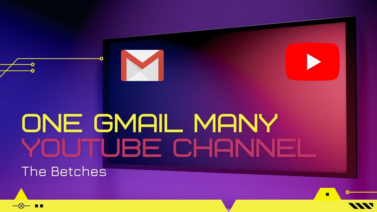 How to make many youtube channels with one gmail account - YouTube