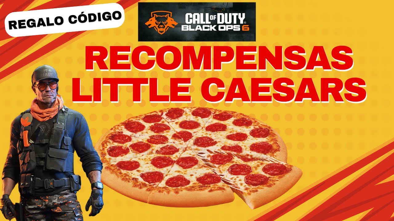 🎮🎁 Tutorial Recompensas Little Caesars para COD Black Ops 6 | ¡Consigue ...