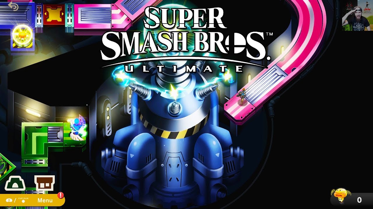 Splatoon Power Plant in Super Smash Bros Ultimate - YouTube