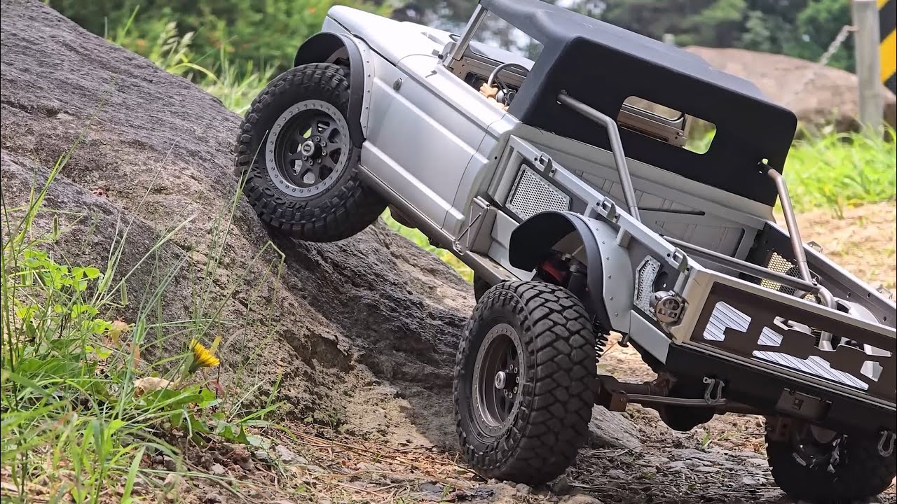 TWOLF-M715 Jeep off-road, rock crawling 3 ASMR - YouTube