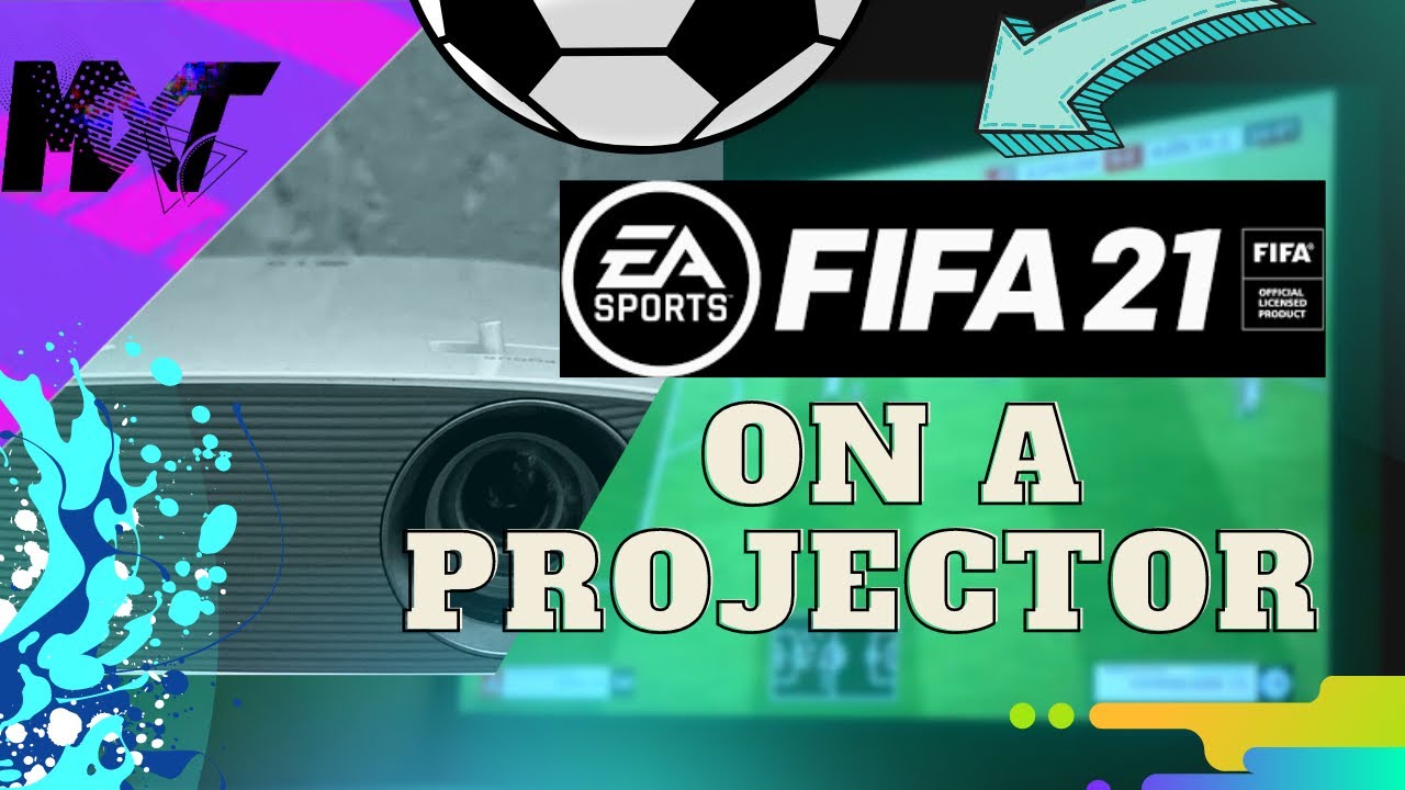Playing FIFA On A Projector | Player Career Mode - YouTube
