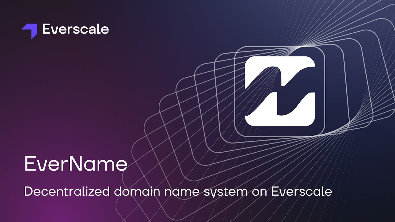 EverName — decentralized domain name system on Everscale. - YouTube