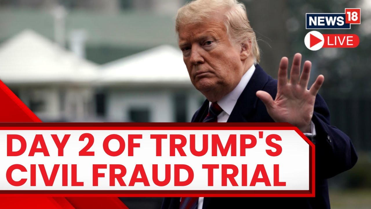 Donald Trump LIVE | Trump New York Business Fraud Day 2 Trial LIVE ...