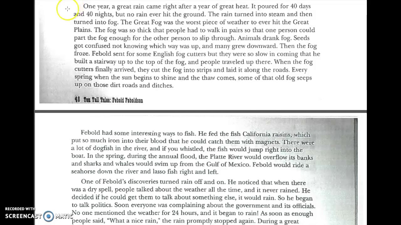 Febold Feboldson-Summary - YouTube