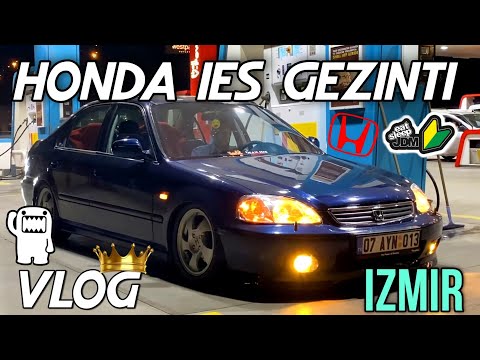HONDA IES AKSAM GEZINTISI BASIK IESLE VLOG IZMIR #berkcakmak #izmir #honda