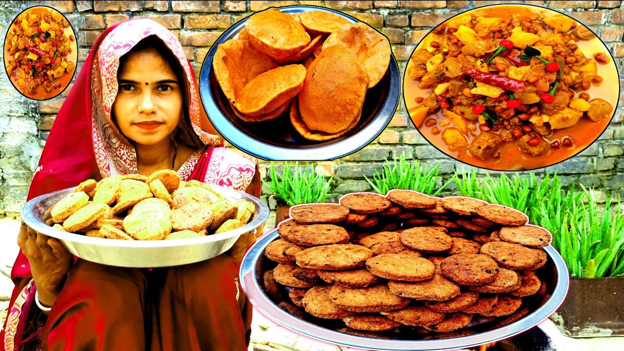 Bihar Chhat Special Thekua Khasta Aur Puri | इतने सारे पकवान बनाए जाते ...