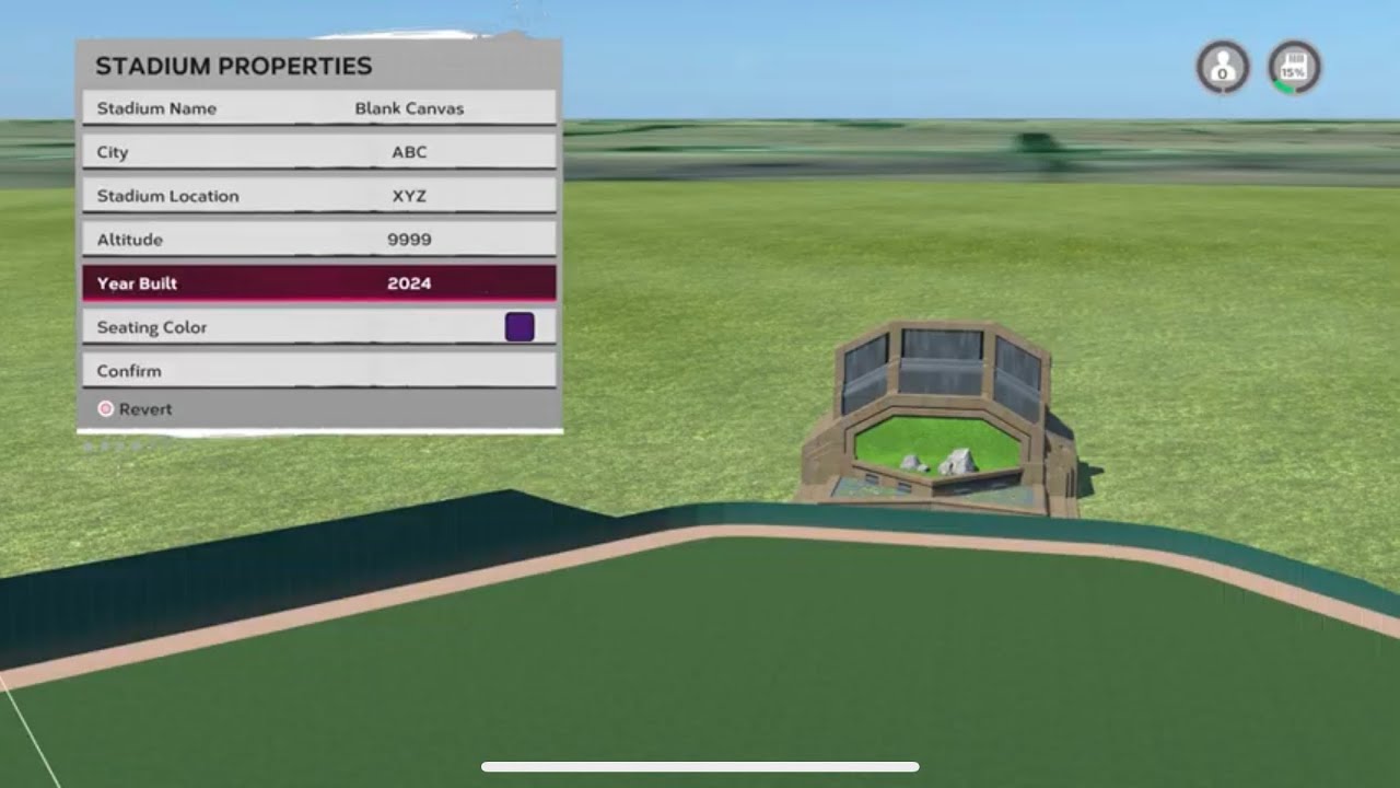 How To Change Elevation On Your Created Stadium In MLB The Show 24 ...