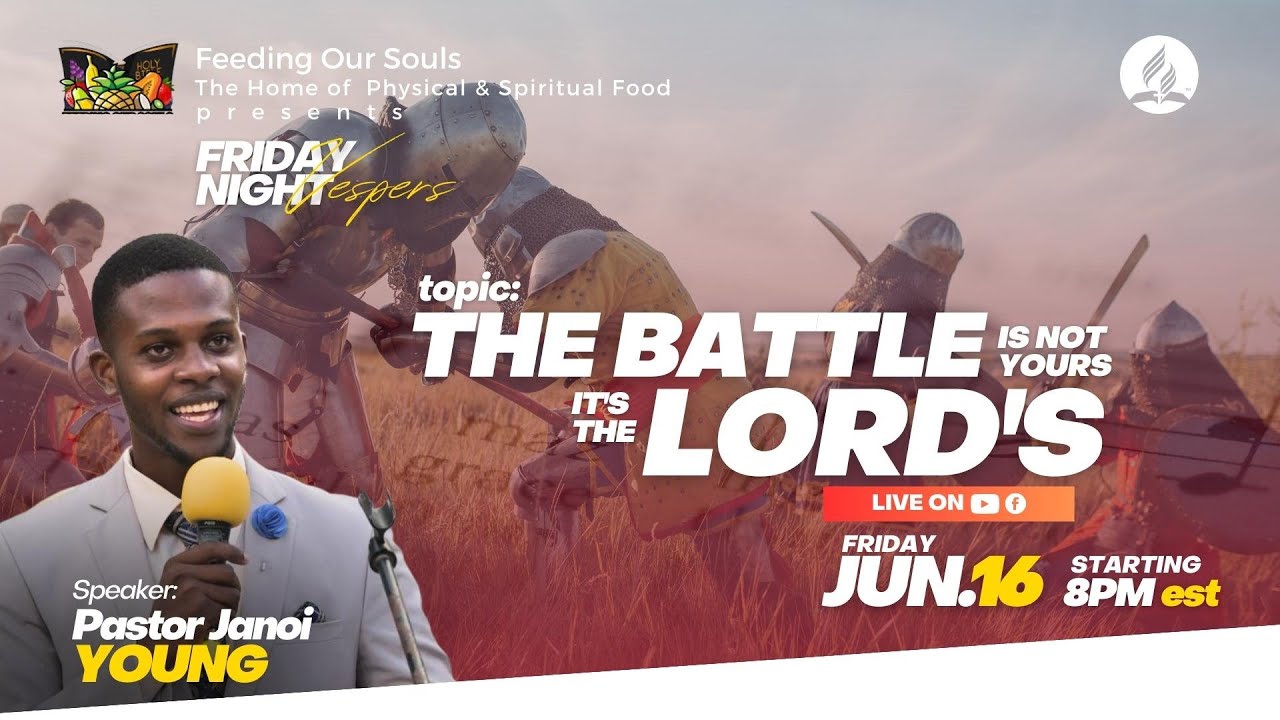 The Battle Is Not Yours Its the Lord's || Pastor Janoi Young || Fri ...