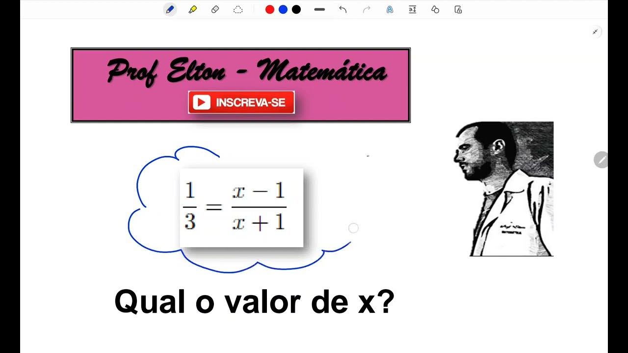 Proporção Determine O Valor De X Nas Proporções Youtube