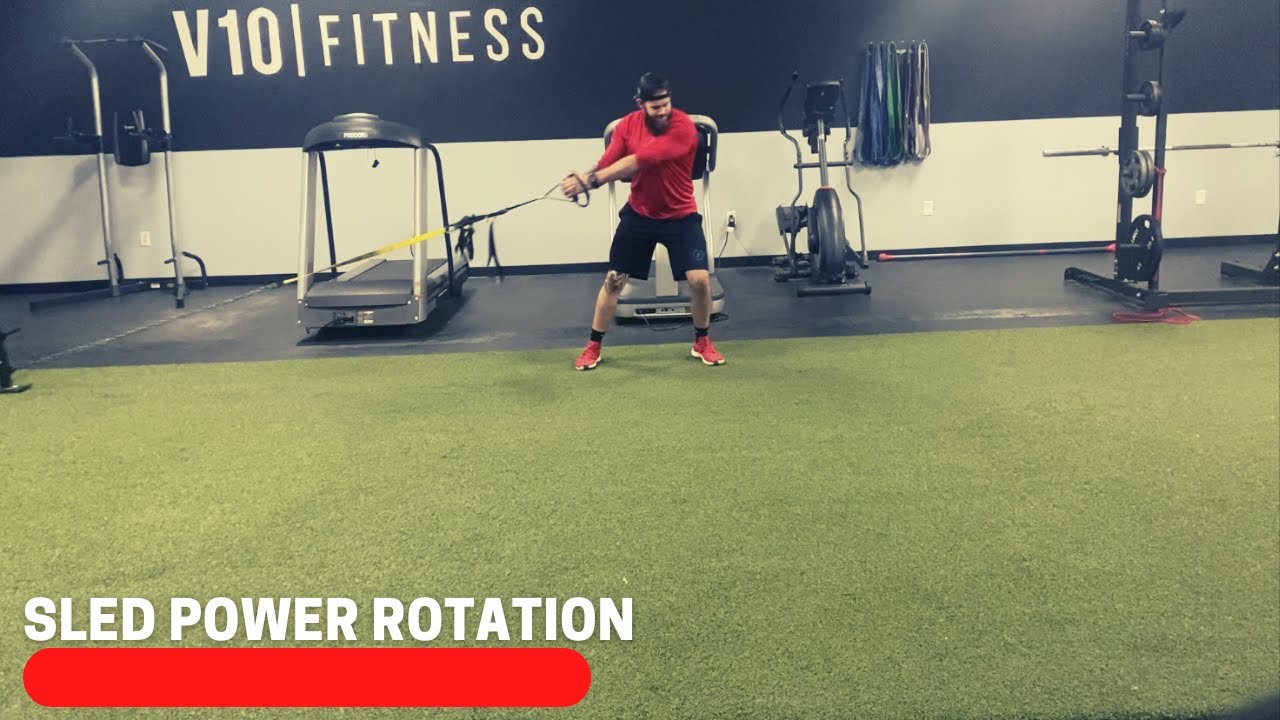 Sled Power Rotation l Develop Rotational Power l - YouTube