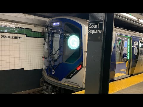 R211T G Train ride to Court Square from Hoyt Schermerhorn street - YouTube