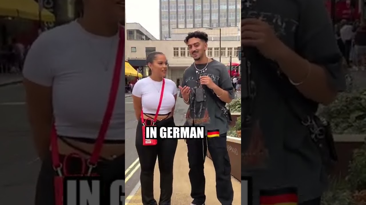 GERMAN BADDIE FLIRTS WITH ME 🤭 #shorts - YouTube