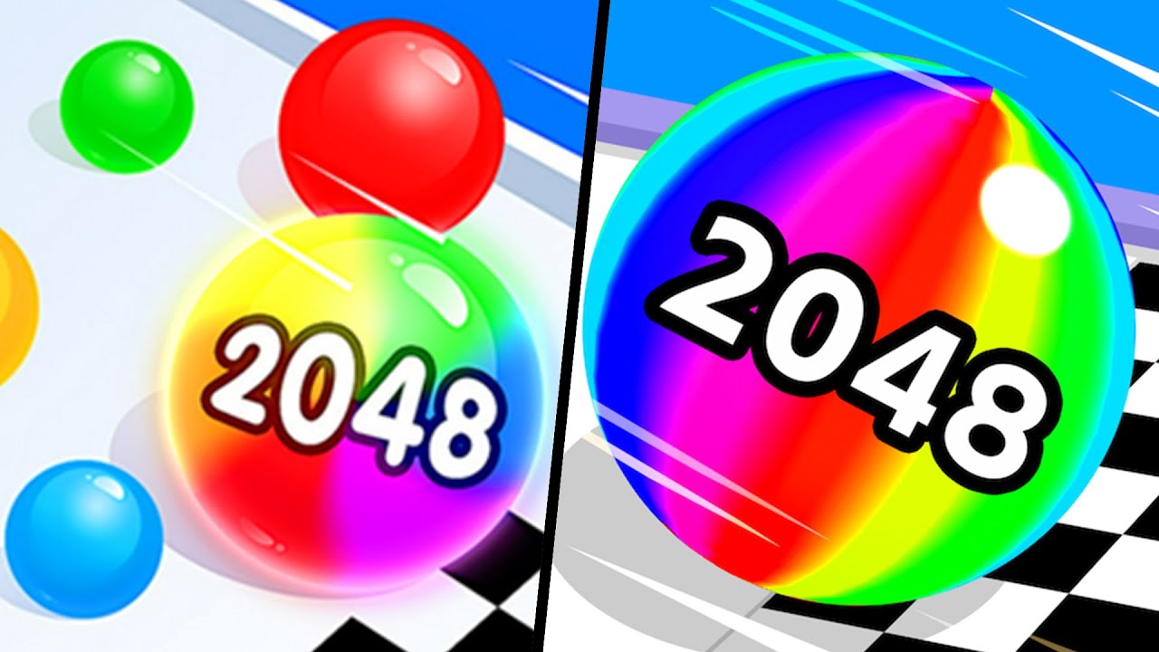 Ball Run 2048 - Ball Merge 2048 All Levels Gameplay Android, iOS ...
