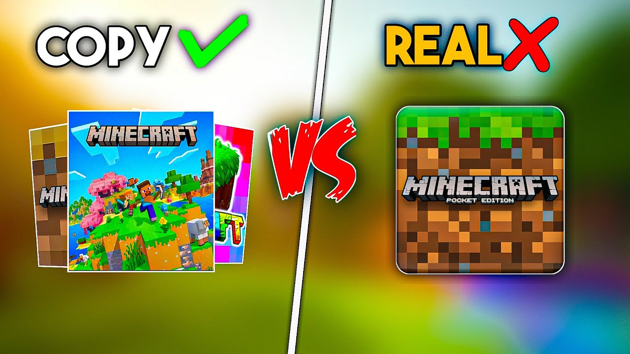 FAKE Minecraft Games are Crazy | I Played Copy Games Like Minecraft ...