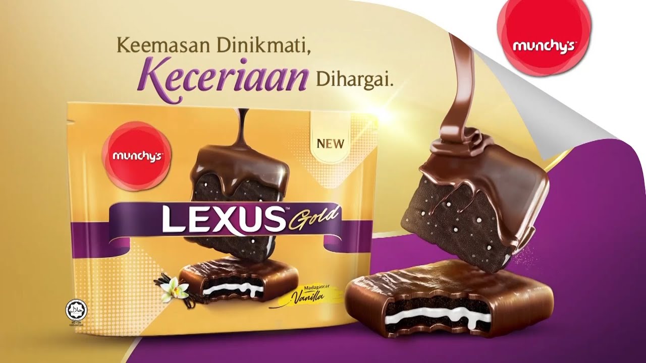Iklan Biskut MUNCHY'S LEXUS Gold (2024) - YouTube