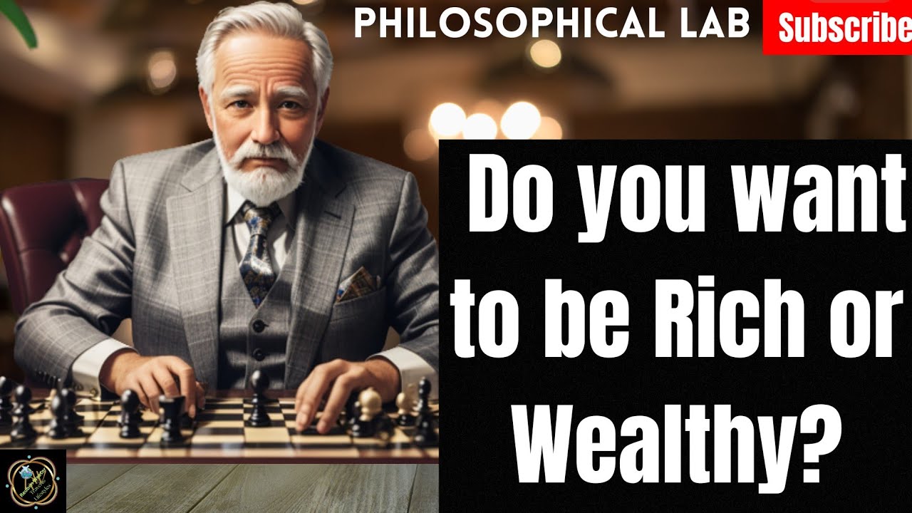 Do you want to be Rich or Wealthy? | #watchnow! - YouTube