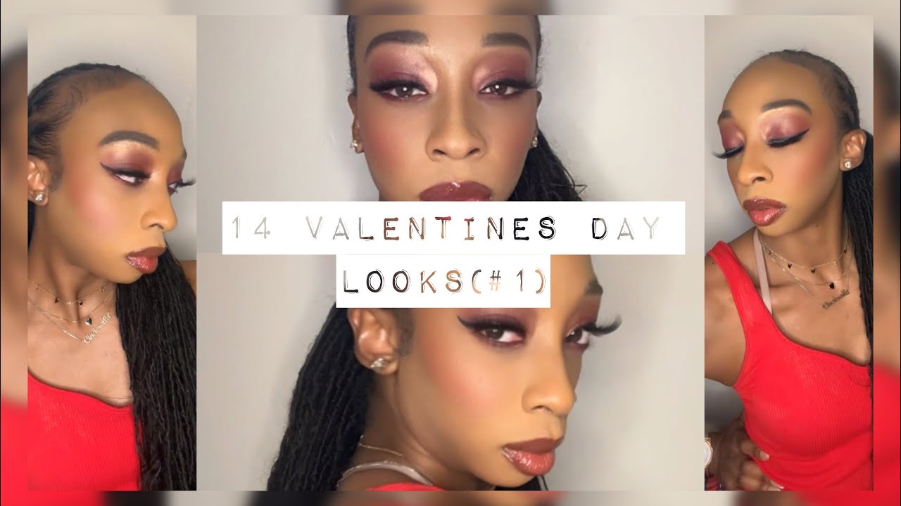 Valentines Day Inspired Makeup Look 1 - YouTube