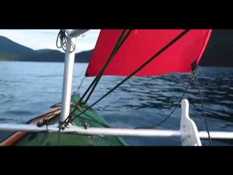 Sailing Folbot Yukon - Sloop Rigged - YouTube
