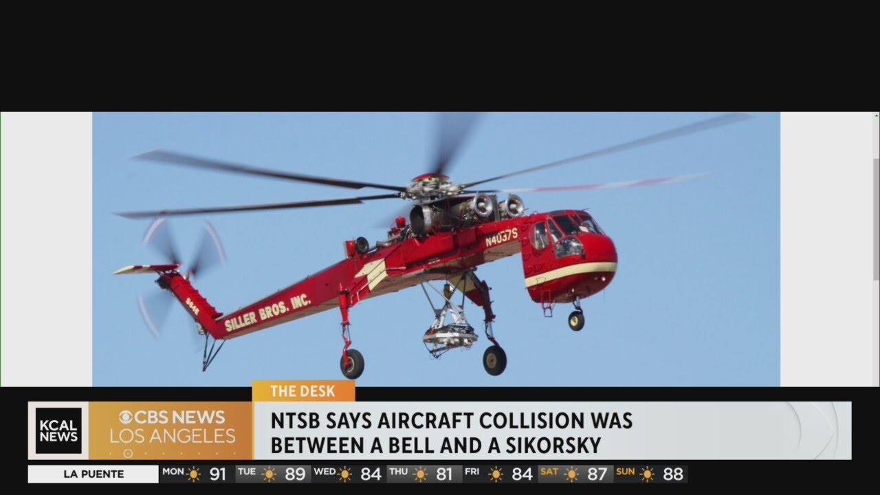 Mid-air helicopter crash: aircraft details - YouTube